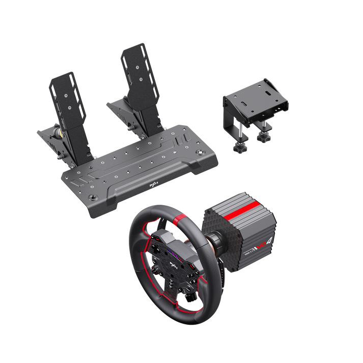 PXN VD6+W AS Bundle – 6 Nm Direct‑Drive Base with Wheel & Dual Pedals ...
