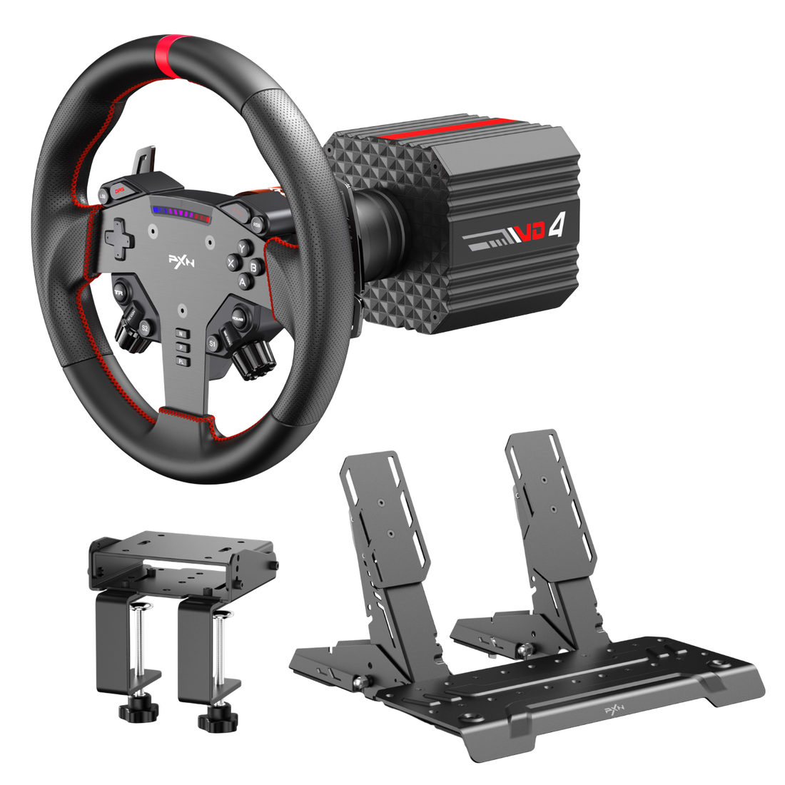 VD4 Racing Wheel and Pedals for PC | Racing Wheel | PXN – PXN Official